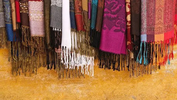 How to wear Pakistani shawls in 5 different styles | Vceela - Online ...